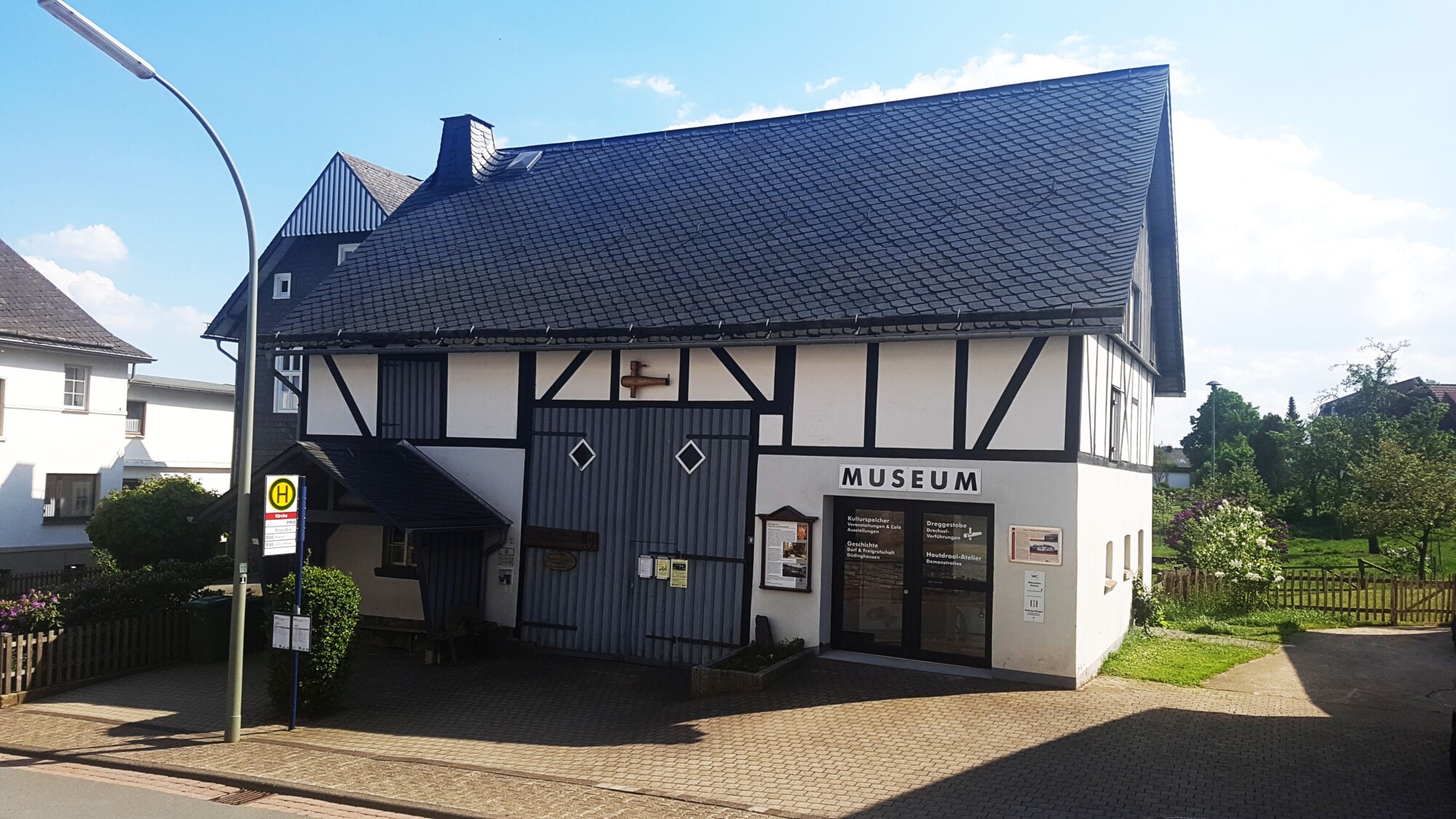 Museumscafé im neu ausgerichteten Museum PastorenScheune – Düdinghausen